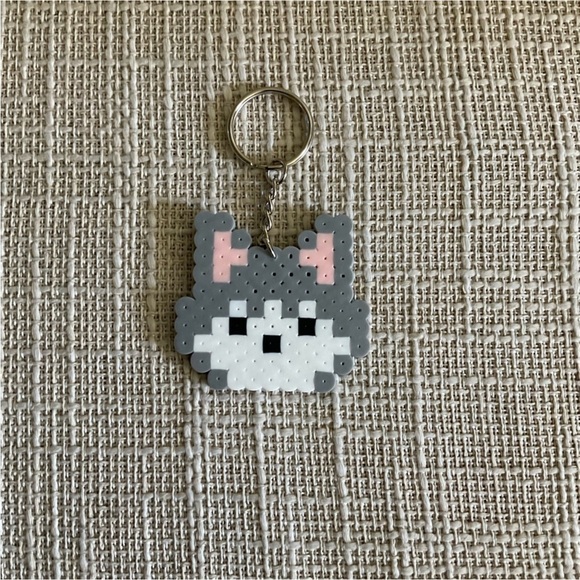 Accessories | Handmade Husky Perler Bead Keychains | Poshmark